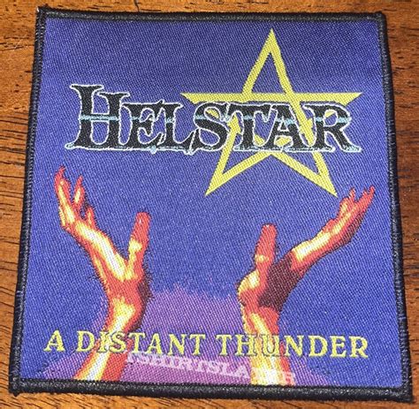 Helstar A Distant Thunder Woven Patch Tshirtslayer Tshirt And
