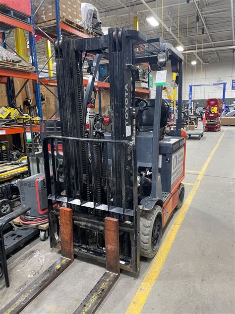 Used 2019 Toyota 8fbcu25 Warehouse Forklift For Sale In Anjou Qc