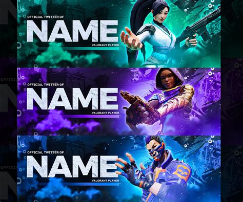 Custom Valorant Banner Template For Twitter And Youtube 1000 Etsy