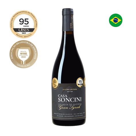 Casa Soncini Vinho Gran Syrah DÉjÀvino