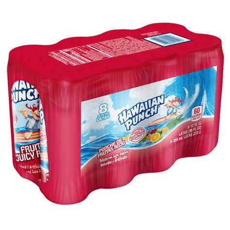 Hawaiian Punch Juices For Office Breakroom Refreshment Walmart Business Supplies