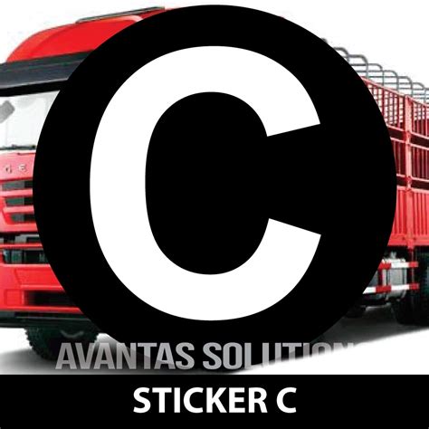 Sticker Lorry Jpj Sticker A C T Ka P Permit Sticker Puspakom Permit Lori Sticker Sticker