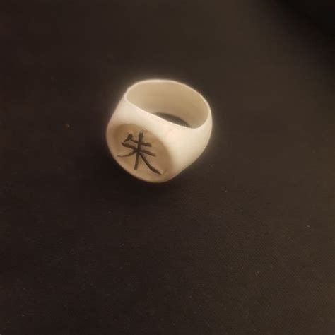 Download Stl File Itachi Ring • 3d Printing Design ・ Cults