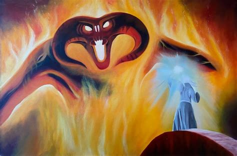 Gandalf Balrog You Shall Not Pass
