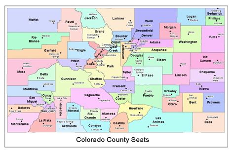 County Counties Colorado Assessors Association