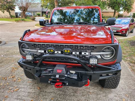 Bumper Light Solution With Jcr Prerunner Bar Bronco6g 2021 Ford