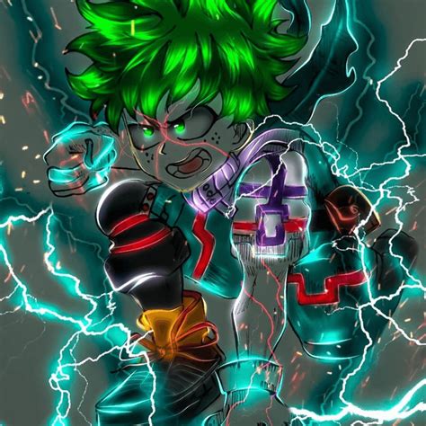 Deku Glowing Eyes Wallpapers Wallpaper Cave
