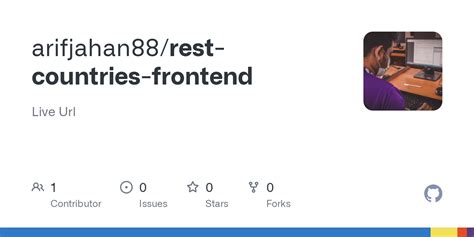 Github Arifjahan88rest Countries Frontend Live Url