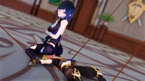 Rule 34 1boy 1girls 3d 3d Artwork Aether Genshin Impact Genshin