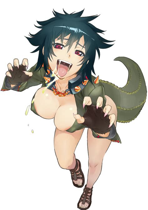 Rule 34 Big Breasts Breasts Chains Cleavage Deviljho Drooling Female