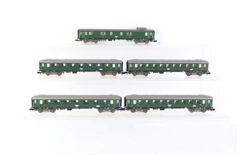 Fleischmann N 813081318132 Model Train Passenger Carriage 1 4