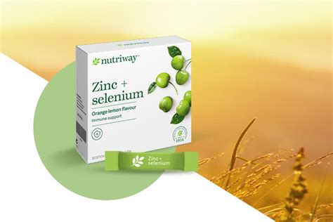 Nutriway Zinc And Selenium A Supplement For Essential Minerals Amway