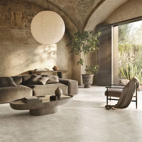 Blended Porcelain Tiles Mimic Natural Stones And Terrains