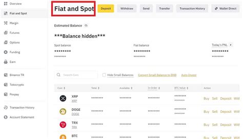 바이낸스 지갑 사용법 생성 및 이체 방법