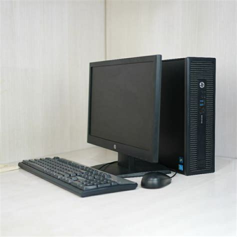 Jual Paketan Pc Hp Elitedesk G Sff Core I Gen Ram GB HDD GB Second Bergaransi