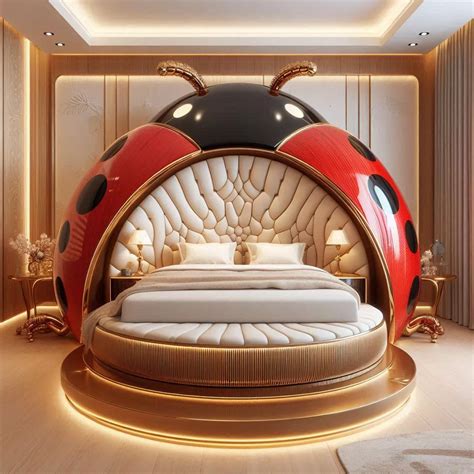 Ladybug Shaped Bed Discover The Charm For Your Bedroom