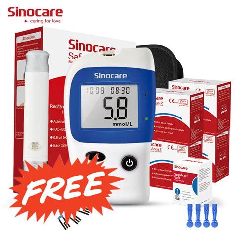 Free Glucose Meter Glucometer Test Strip Blood Glucometer Strips 50 Pcs