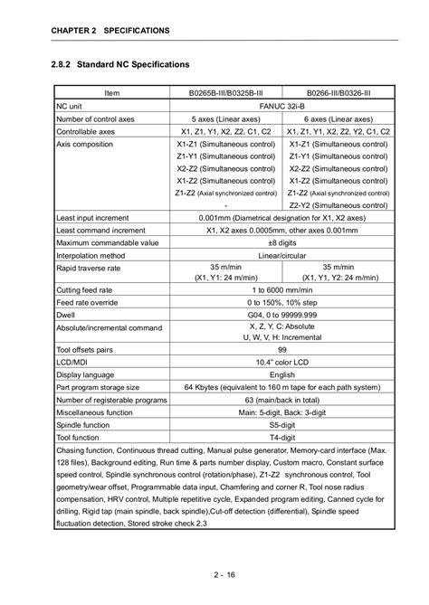 Tsugami B0265b 3 B0325b 3 B0266 3 B0326 3 User Manual
