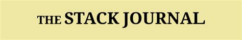 Sidebrief The Stack Journal