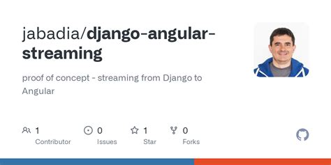Github Jabadiadjango Angular Streaming Proof Of Concept Streaming