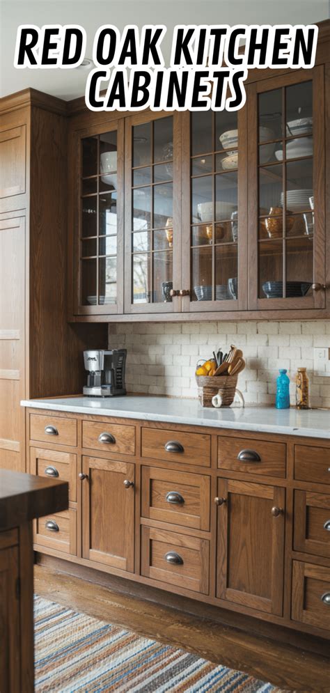 16 Perfect Red Oak Kitchen Cabinets The Mega Mom