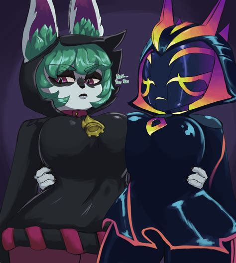 Rule 34 2022 2girls Animal Ears Arm Around Waist Big Breasts Breast