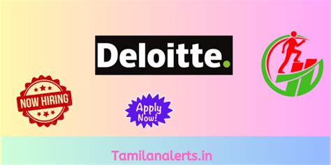 Deloitte Off Campus Drive For Associate Analyst Tamilan Alerts