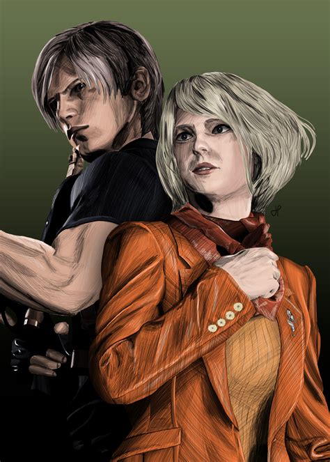 Resident Evil 4 Ashley X Leon Exploring Ashley And Leons Sibling