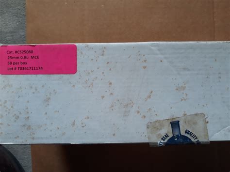 Environmental Express 25mm 08m Banded Asbestos Pcm Cassette With 2