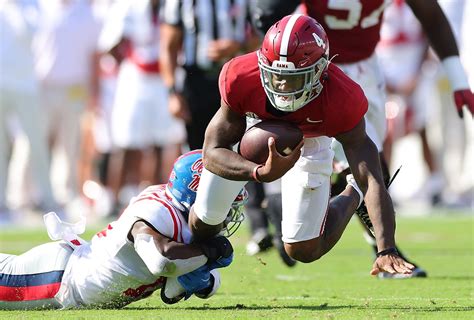 Jalen Milroe Alabama Offense Have Fans Hopeful With 2nd Half Surge Vs Ole Miss News Scores