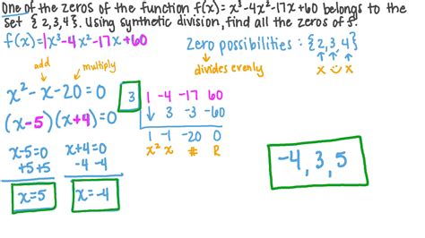 Solving Polynomial Equations Using Synthetic Division Tessshebaylo