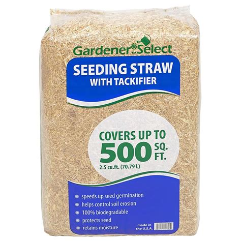 Gardeners Select® 25 Cu Ft Bag Seeding Straw With Tackifier