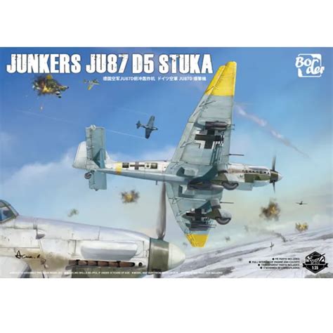 Border Models Bf 012 Junkers Ju87 D5 Stuka 135 Scale Kit Jacksons