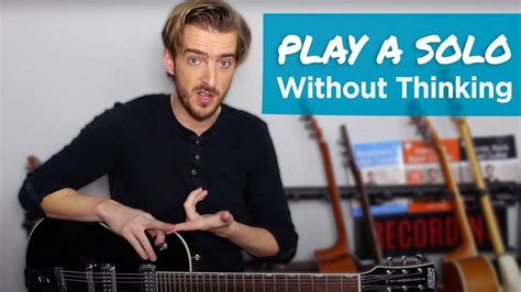 Play An Electric Guitar Solo Without Thinking Youtube