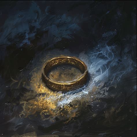 The Dark Power Of The Ring Objets Carte Imaginaire Épée Dessin