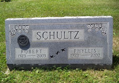 Robert Raymond Schultz 1923 2003 Find A Grave Memorial