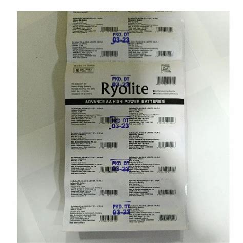 Ryolite Aa Lithium Battery Capacity 2900 Mah At ₹ 150packet In Pune Id 2850517996412