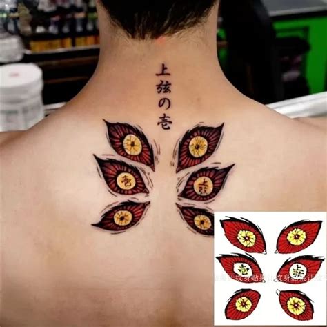 Anime Tatos Anime Tattoo Neck Anime Back Tattoos Slayer Tattoo