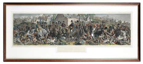Bonhams After Daniel Maclise The Meeting Of Wellington And Blucher After The Battle Of