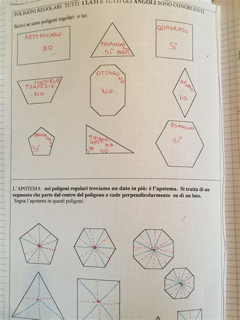 Unmondodiamici Geometria Poligoni Regolari