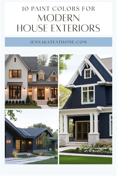 10 Paint Colors For A Modern House Exterior House Paint Exterior Modern Exterior Modern