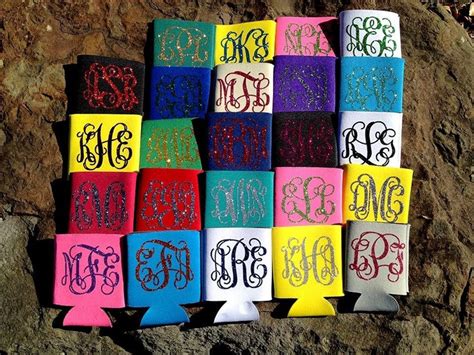 Custom Monogrammed Koozie