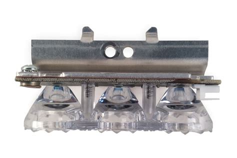 Code3 Center Light Module 3 Led Red Zips