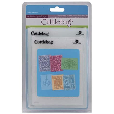 Cuttlebug Loves In The Air Embossing Folders Bed Bath And Beyond