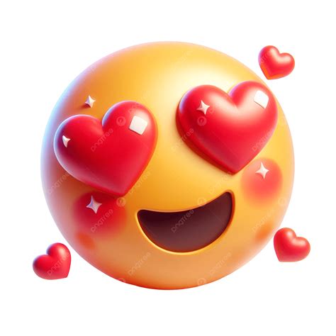 Smiley Love Heart Eyes