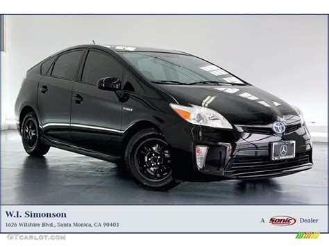 2015 Black Toyota Prius Three Hybrid 146468061 Car