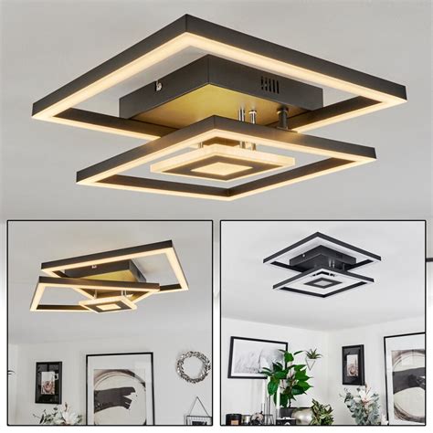 Serzedelo Plafoniera Led Nero H3670859 Lampadait