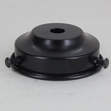 2 14in Flat Holder With Screws Powdercoated Black Finish