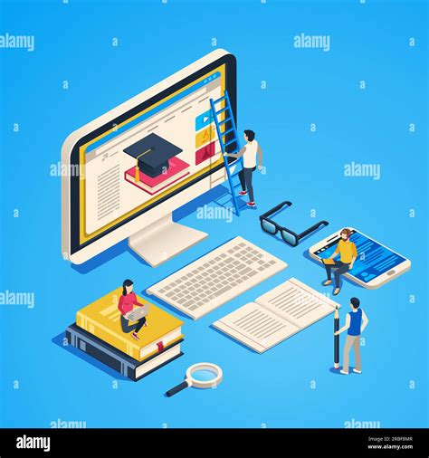 Computer Class Stock Vector Images Alamy