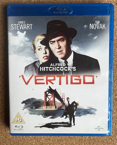 Vertigo Blu Ray Alfred Hitchcock James Stewart Kim Novak Great